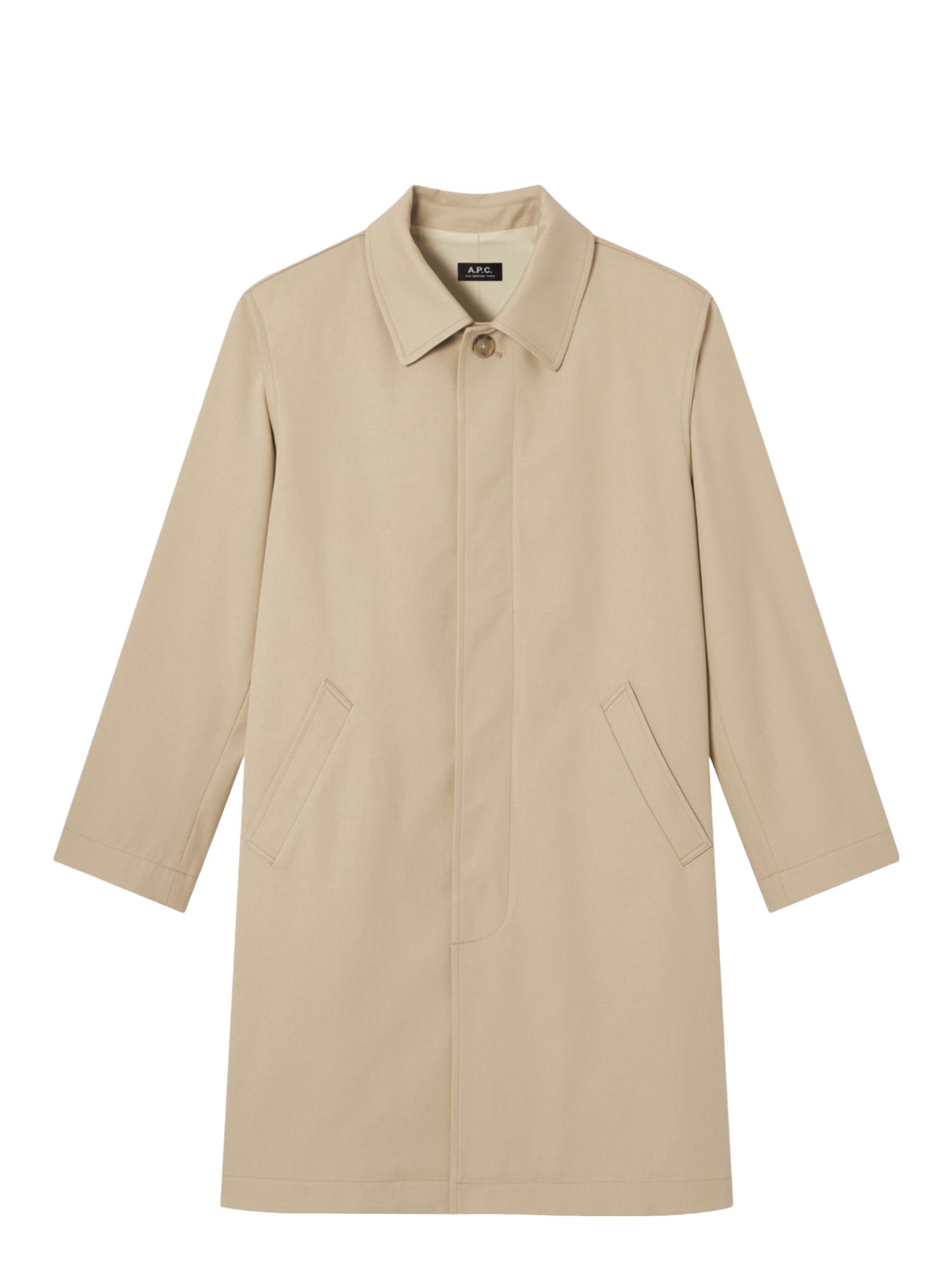 A.P.C. A.P.C. Cotton Gabardine Trench Coat